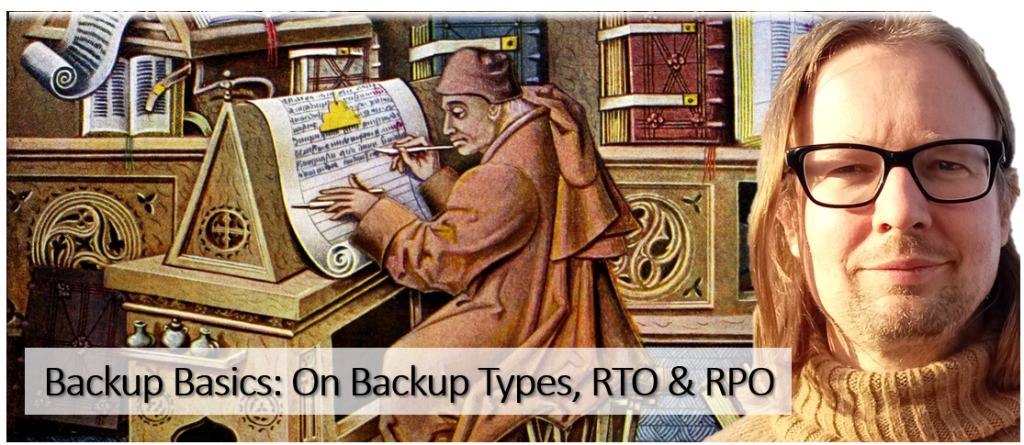 Backup Basics: On Backup Types, RTO & RPO | Cloud Security Architecture ...